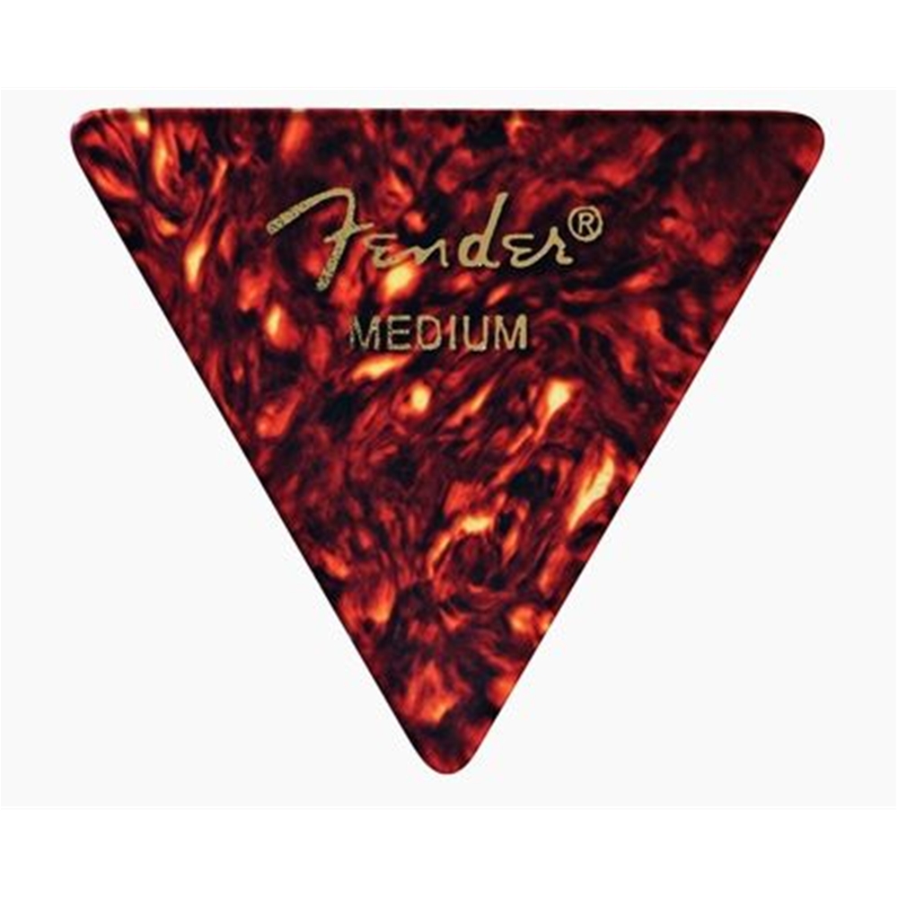 Piccolo's Music - Fender Triangle Pick, Medium, Shell, Bag of 72